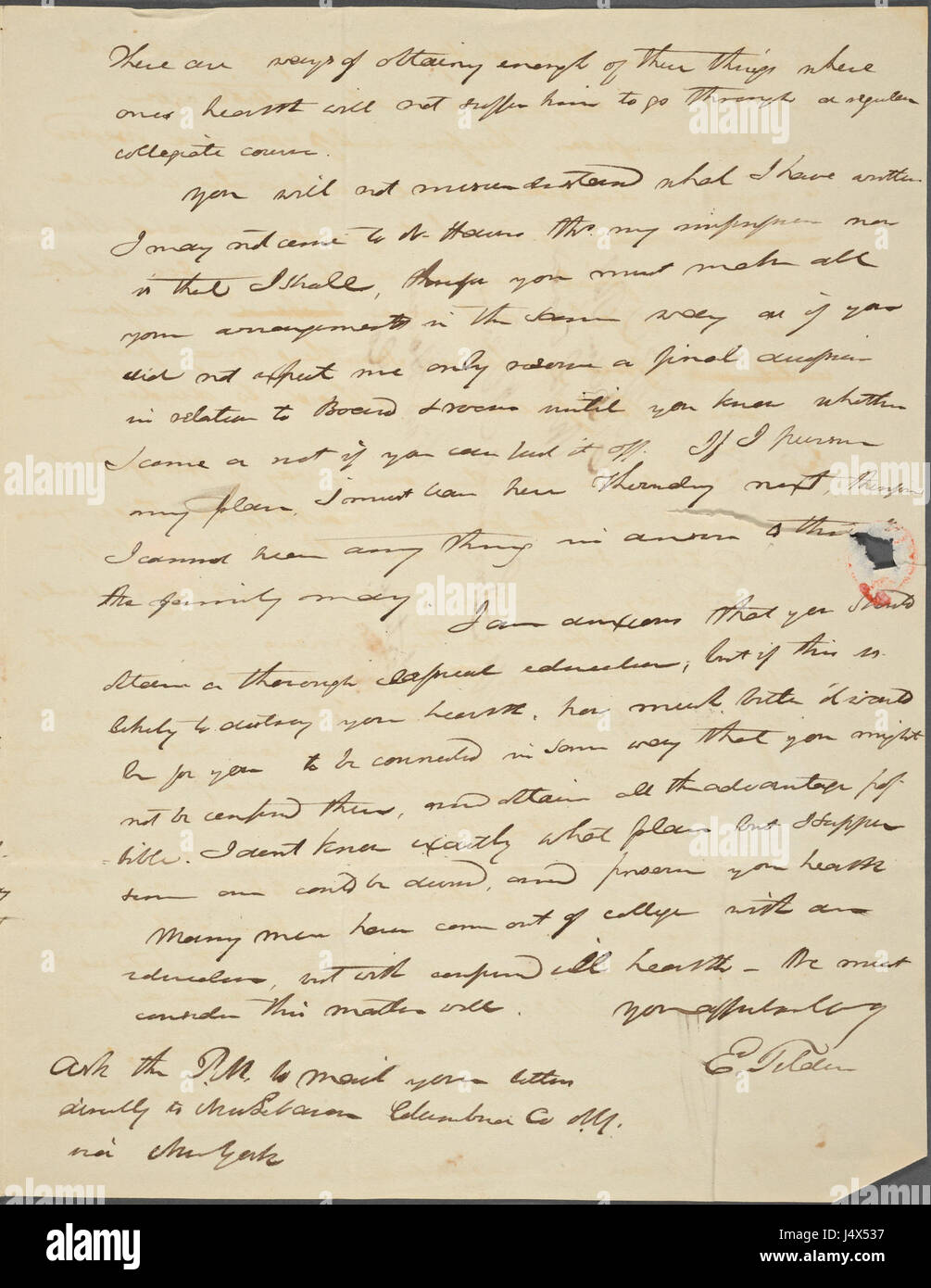 A historical reference to Tilden Elam's records from July to December ...