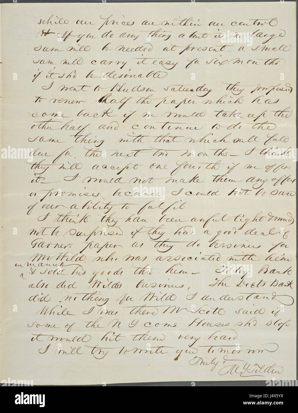 Tilden, Moses Younglove, undated (NYPL b11652246 3954925 Stock Photo - Alamy