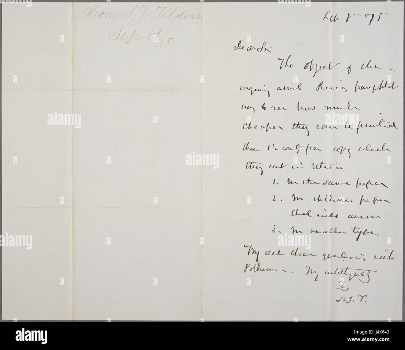 Samuel J. Tilden was a prominent American lawyer and politician, best ...