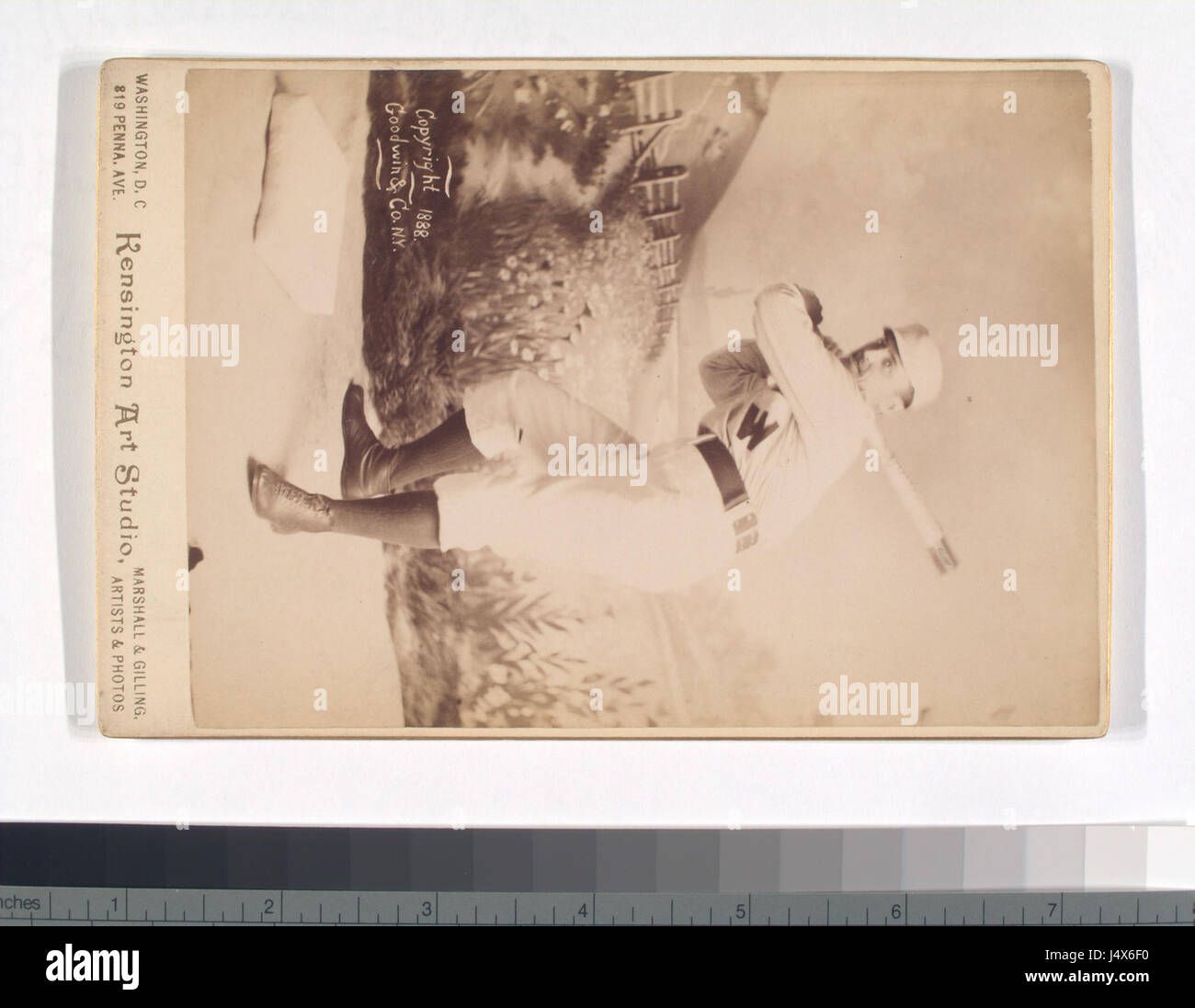 William Hay, center fielder (NYPL b13537024 56055 Stock Photo - Alamy