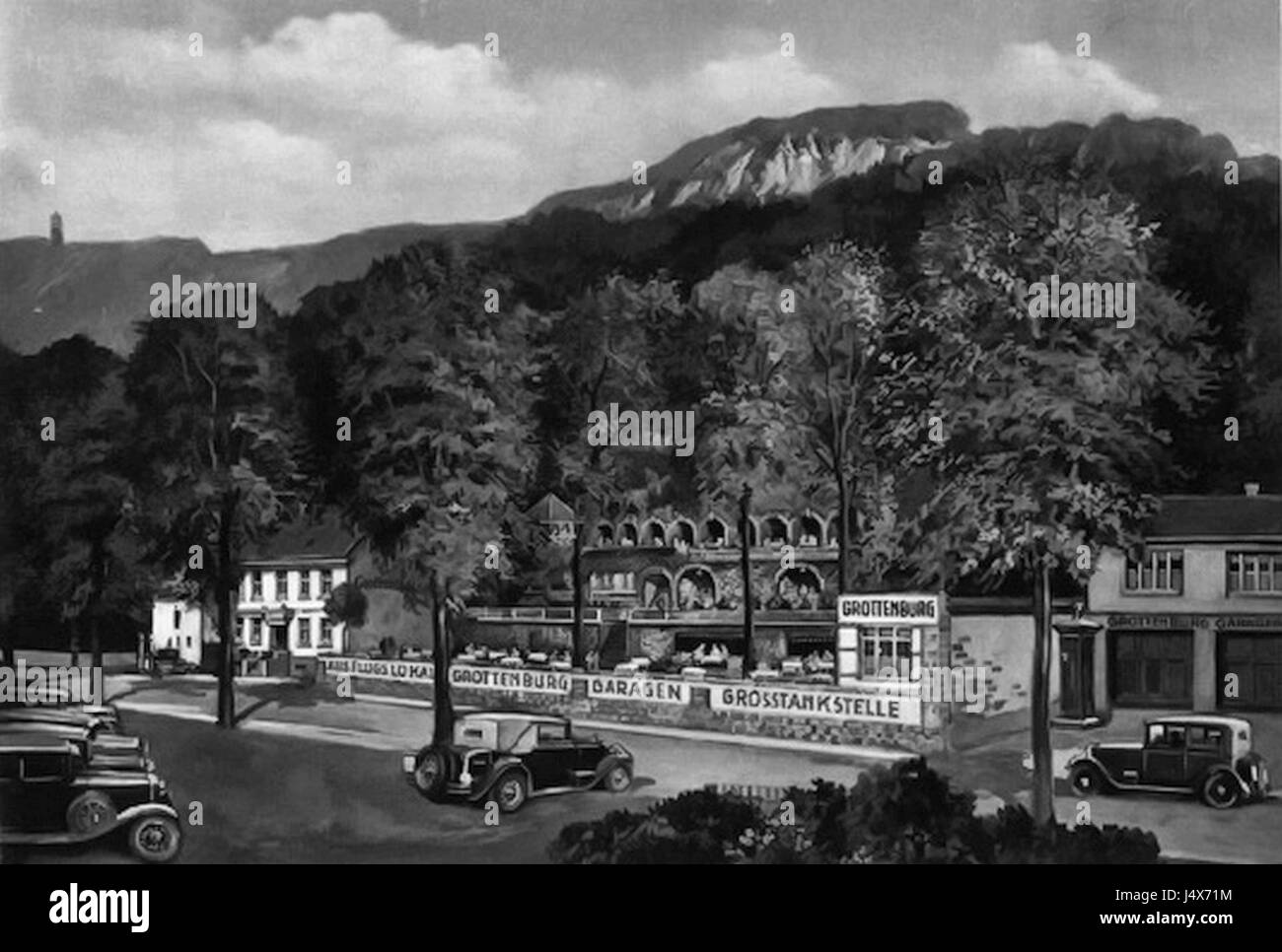 Witten Grottenburg refers to a notable site or structure, likely a ...