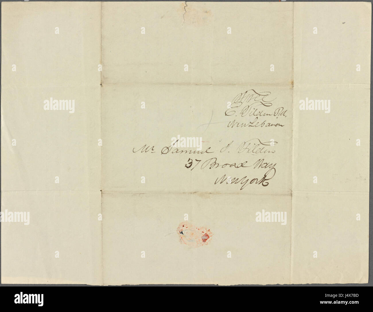 This title refers to records or documents related to Elam Tilden from ...