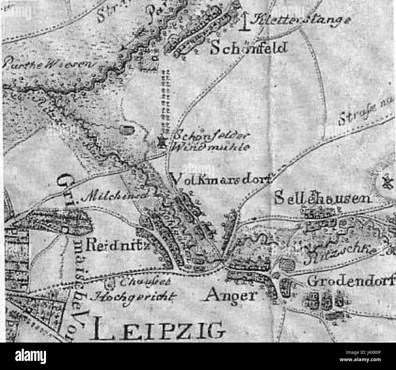 Volkmarsdorf 1810 is a historical reference to an area in Germany ...