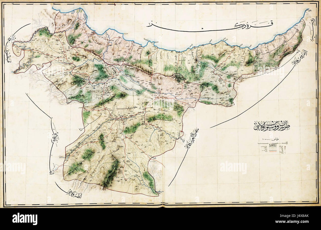 Map of trabzon hi-res stock photography and images - Alamy