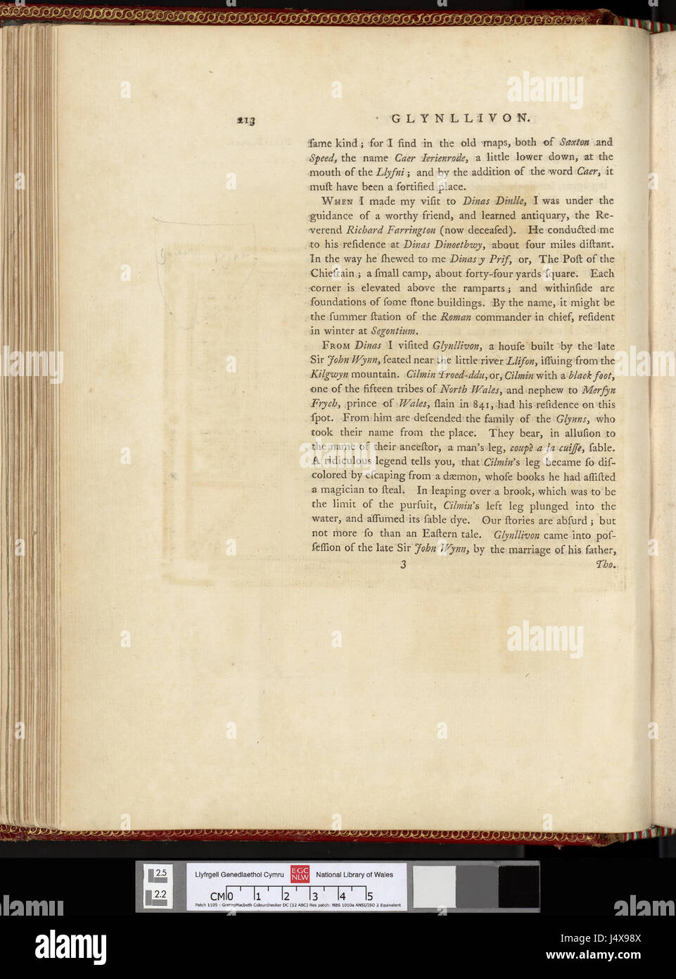 Thomas Pennant's 'A Tour in Wales' (written in 1715-12) is a detailed ...