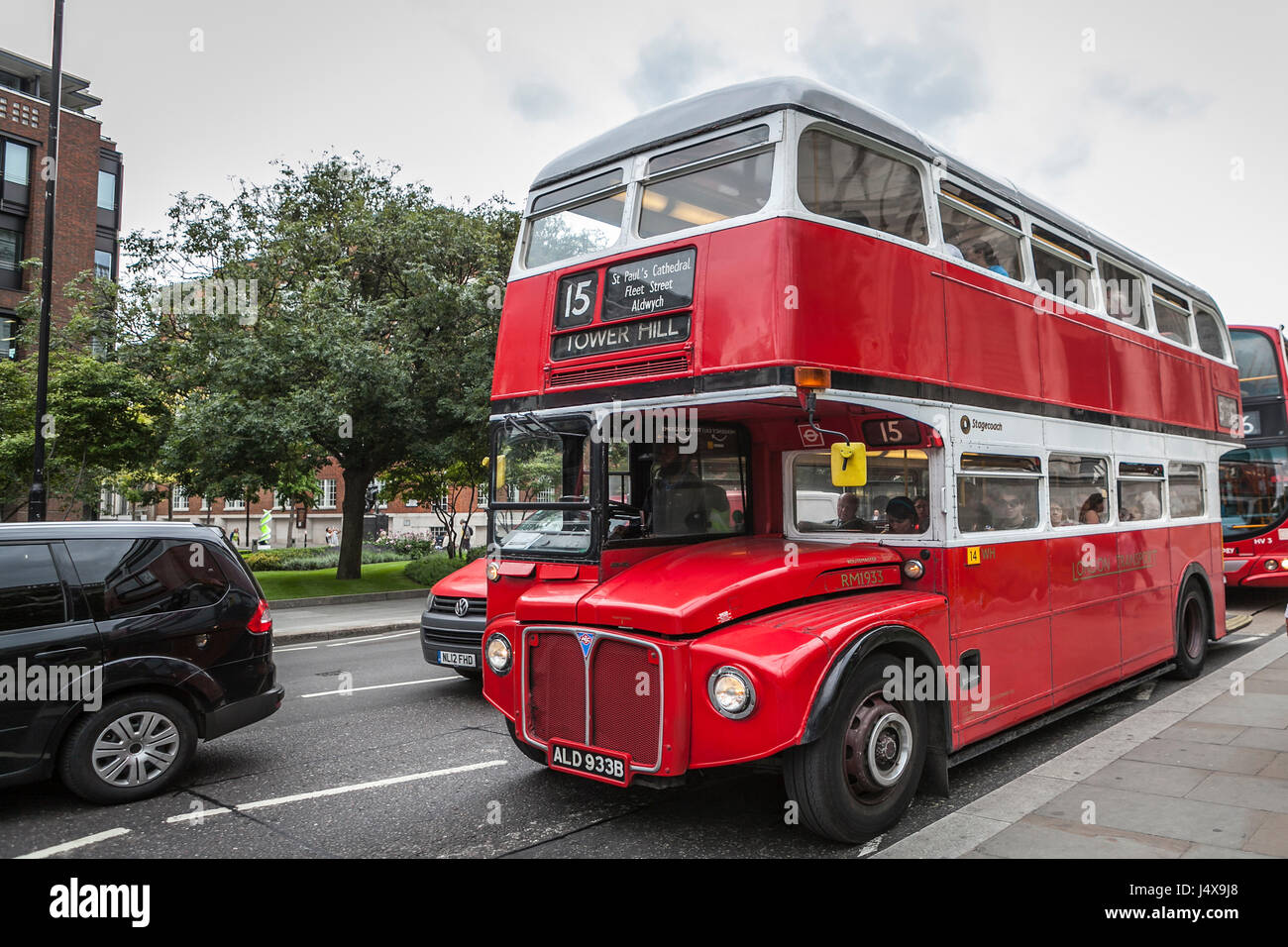LONDON TRANSPORT, LONDON, ENGLAND-19th AUG 2015:-Iconic forms of ...