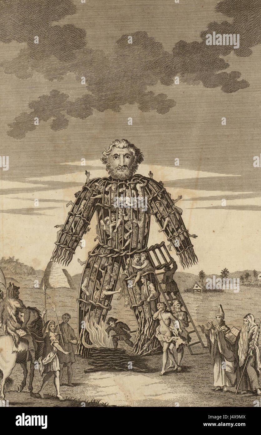 The Wicker Man is a large wicker effigy used in ancient Celtic rituals ...
