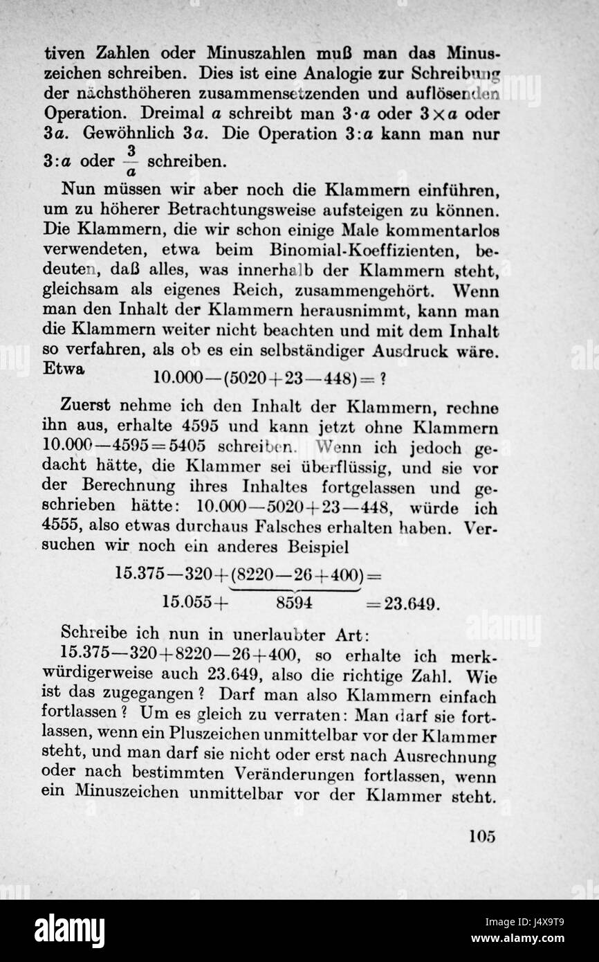 'Vom Einmaleins zum Integral' translates to 'From Multiplication Table ...