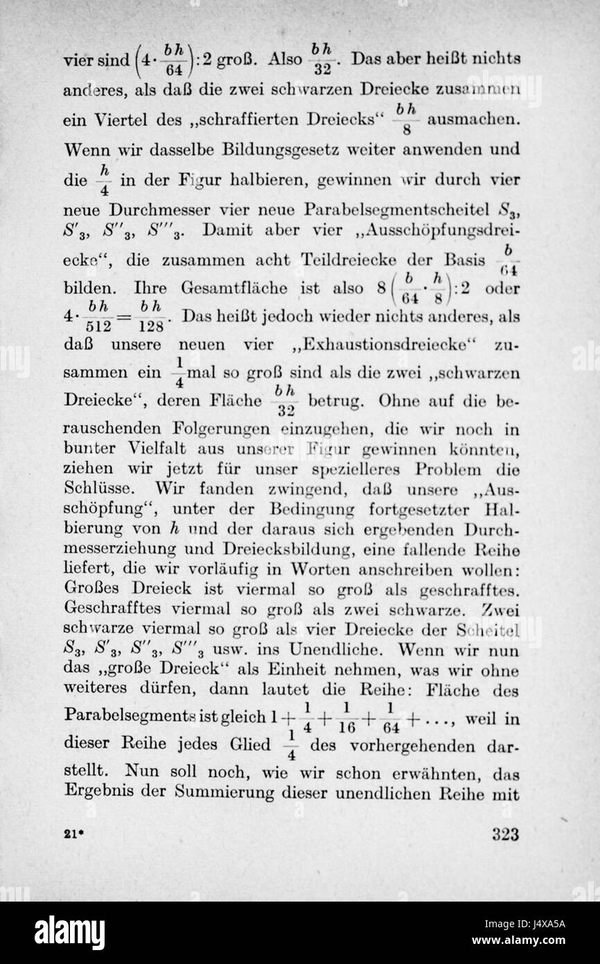 'Vom Einmaleins zum Integral Seite 323' refers to a mathematical text ...
