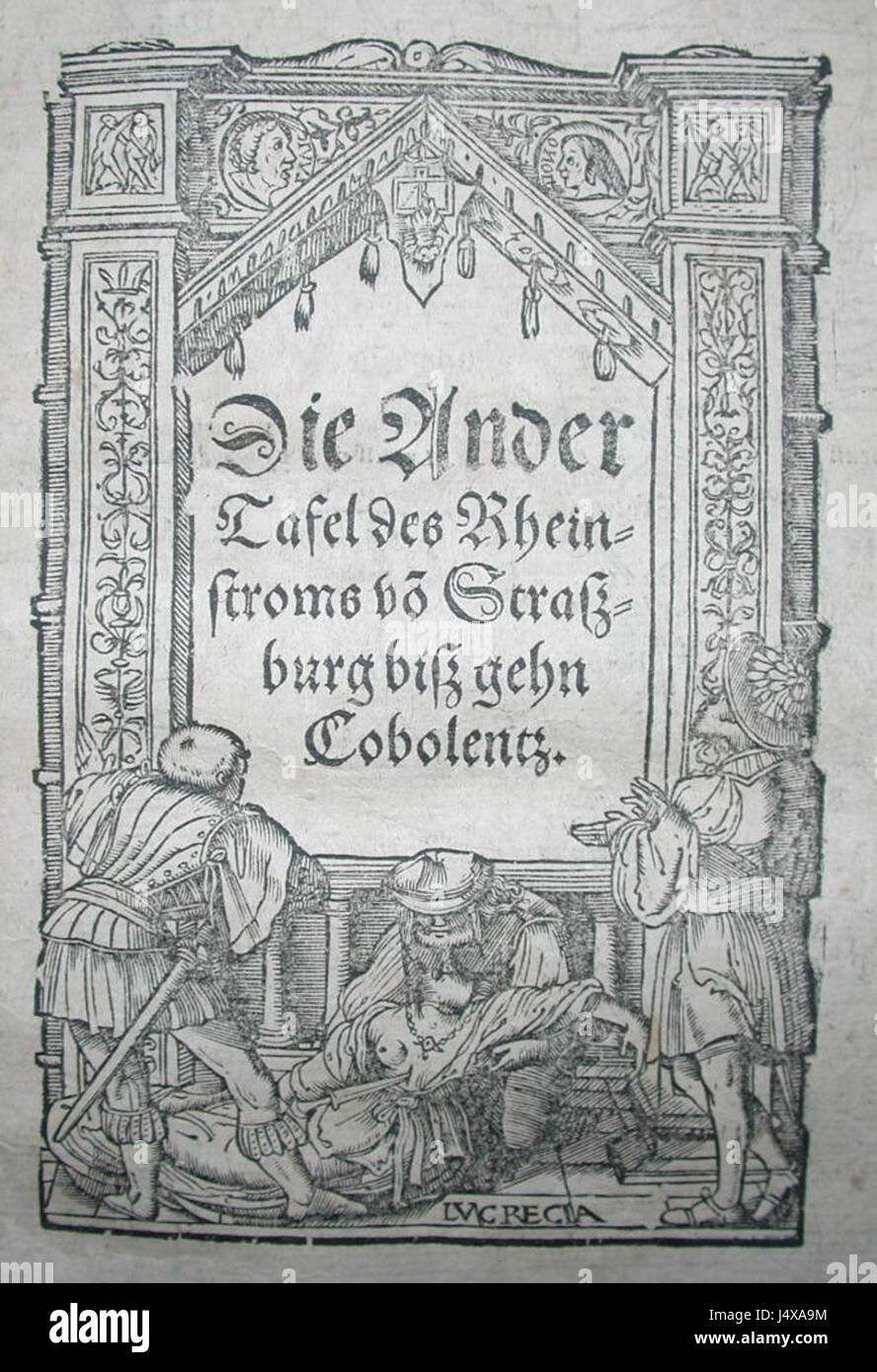 A 16th-century depiction of Lucretia, a Roman heroine known for her ...