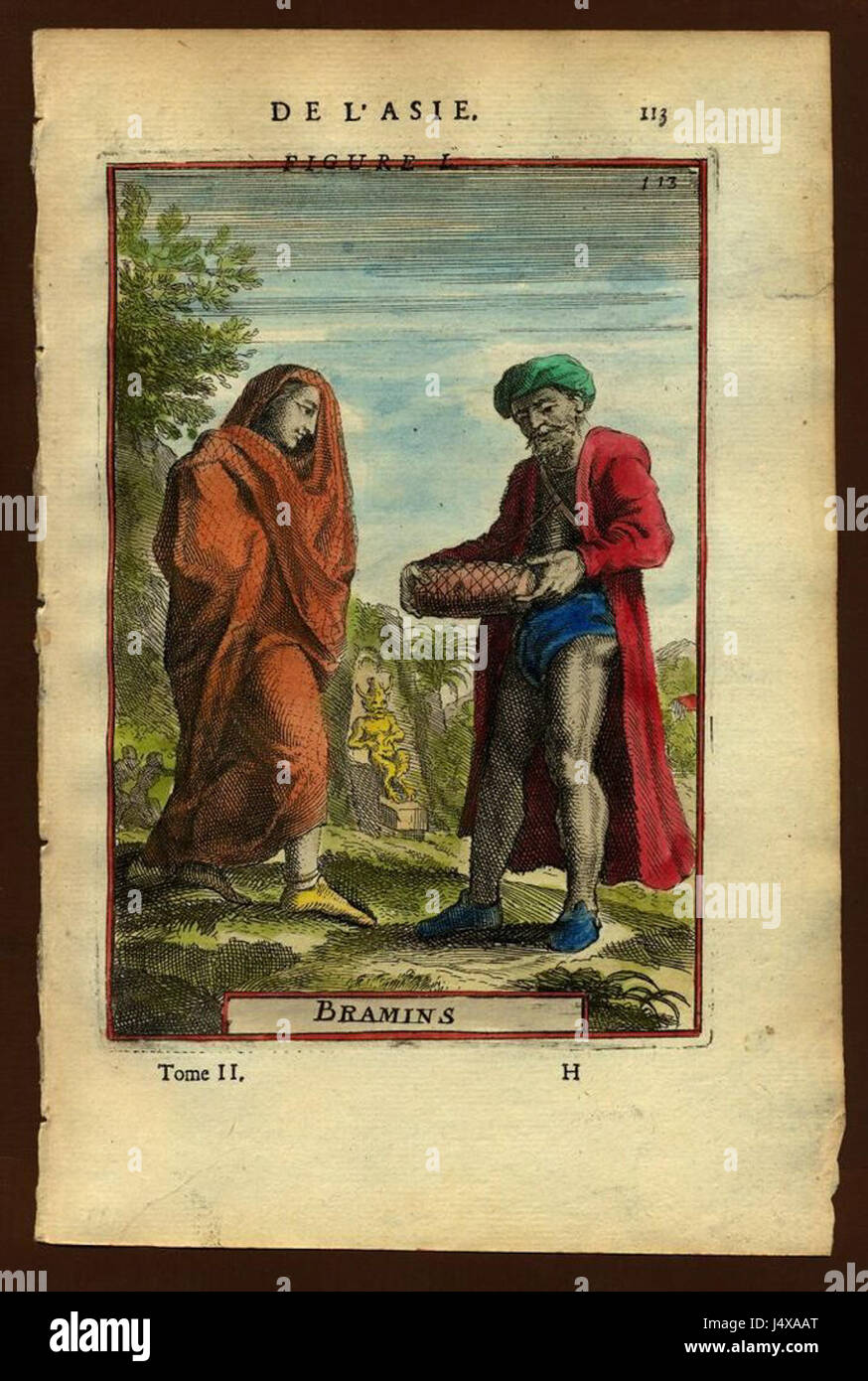 Brahmins ancient hi-res stock photography and images - Alamy