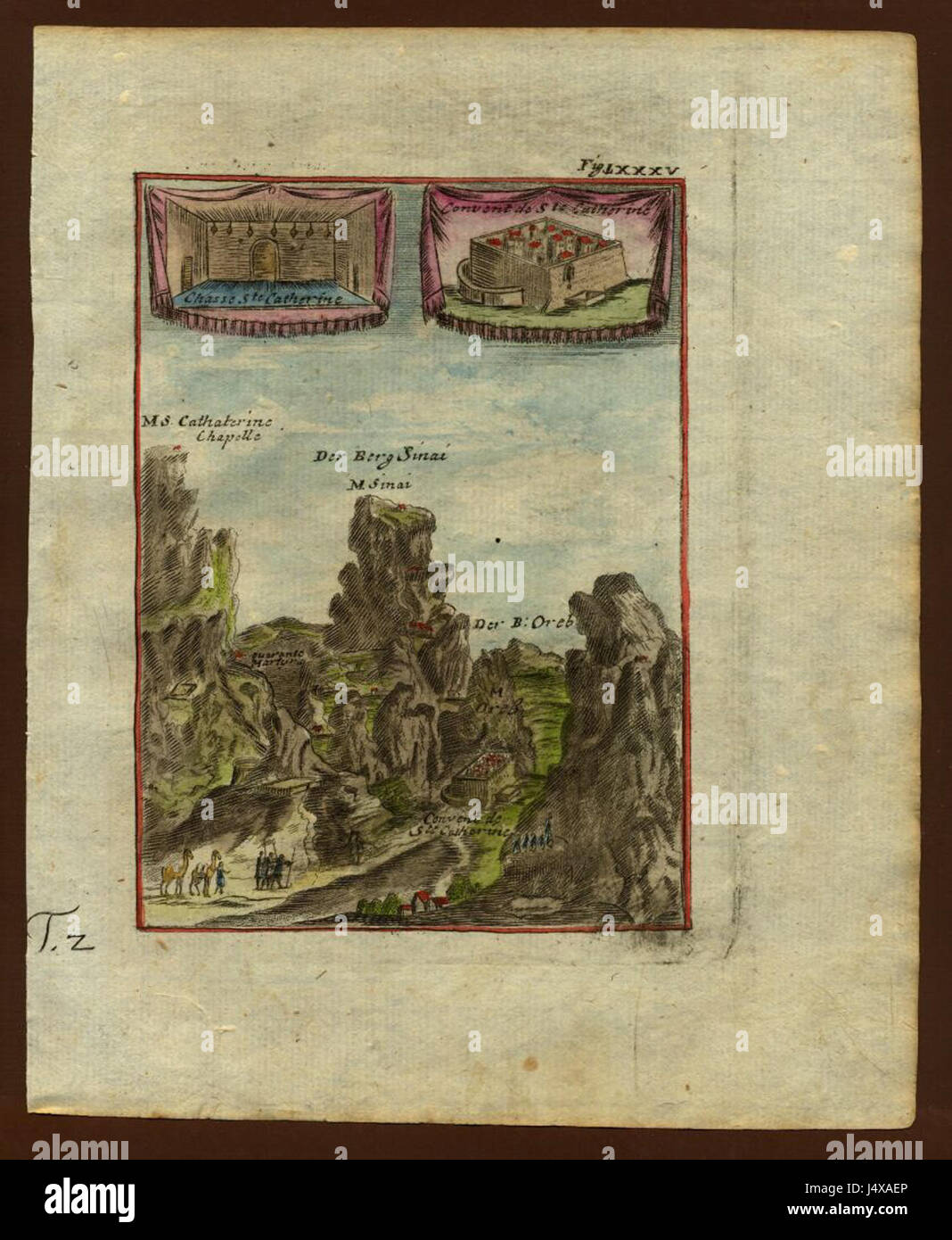 Map of mount sinai hi-res stock photography and images - Alamy