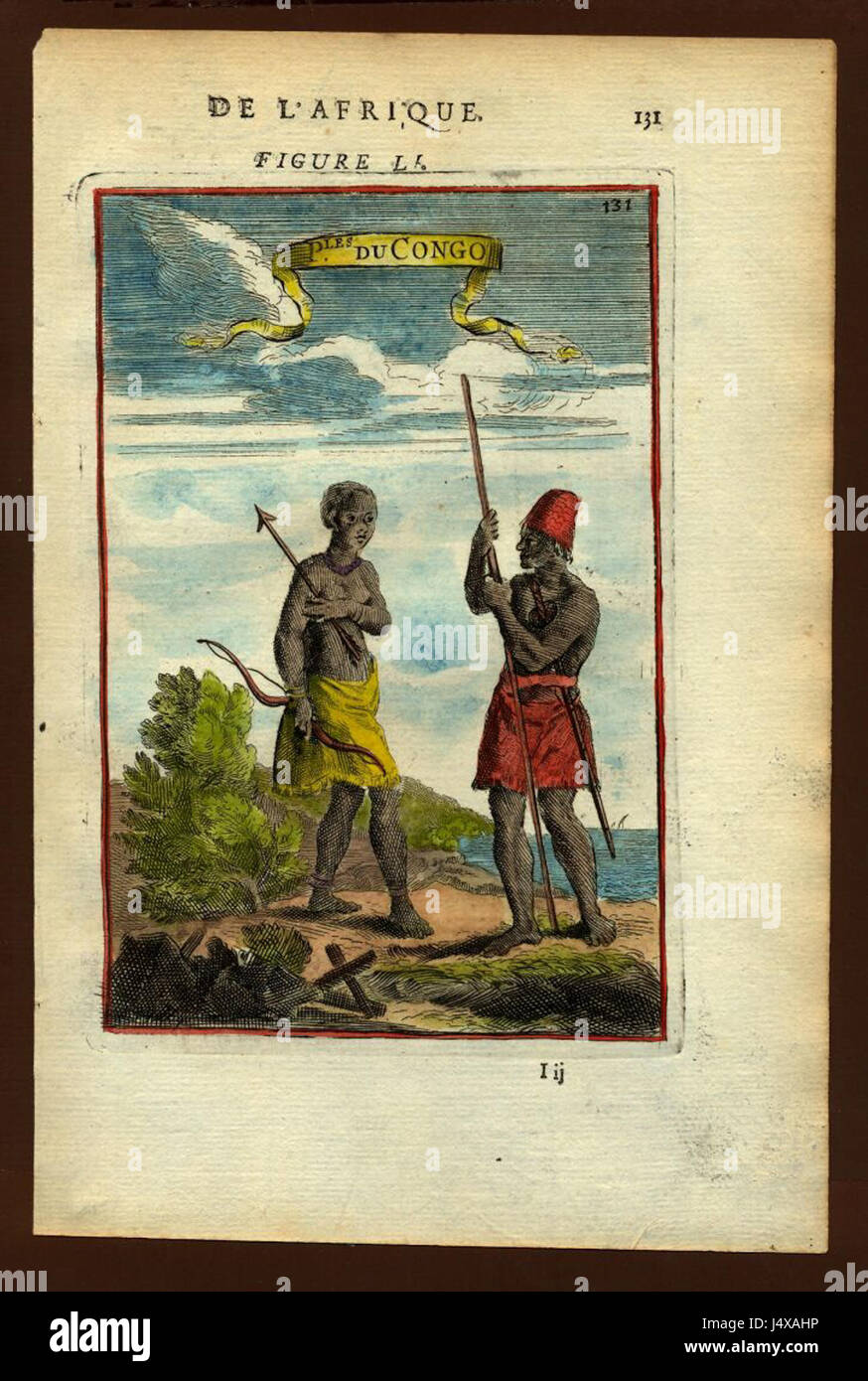 This 1683 view of the Congo region captures an early perspective of the ...