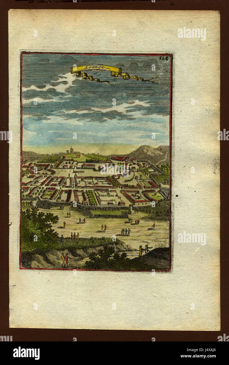 Old map of angola hi-res stock photography and images - Alamy