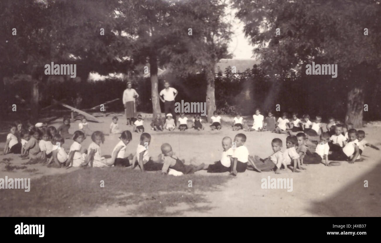 Vlahov and students,1940 Stock Photo - Alamy