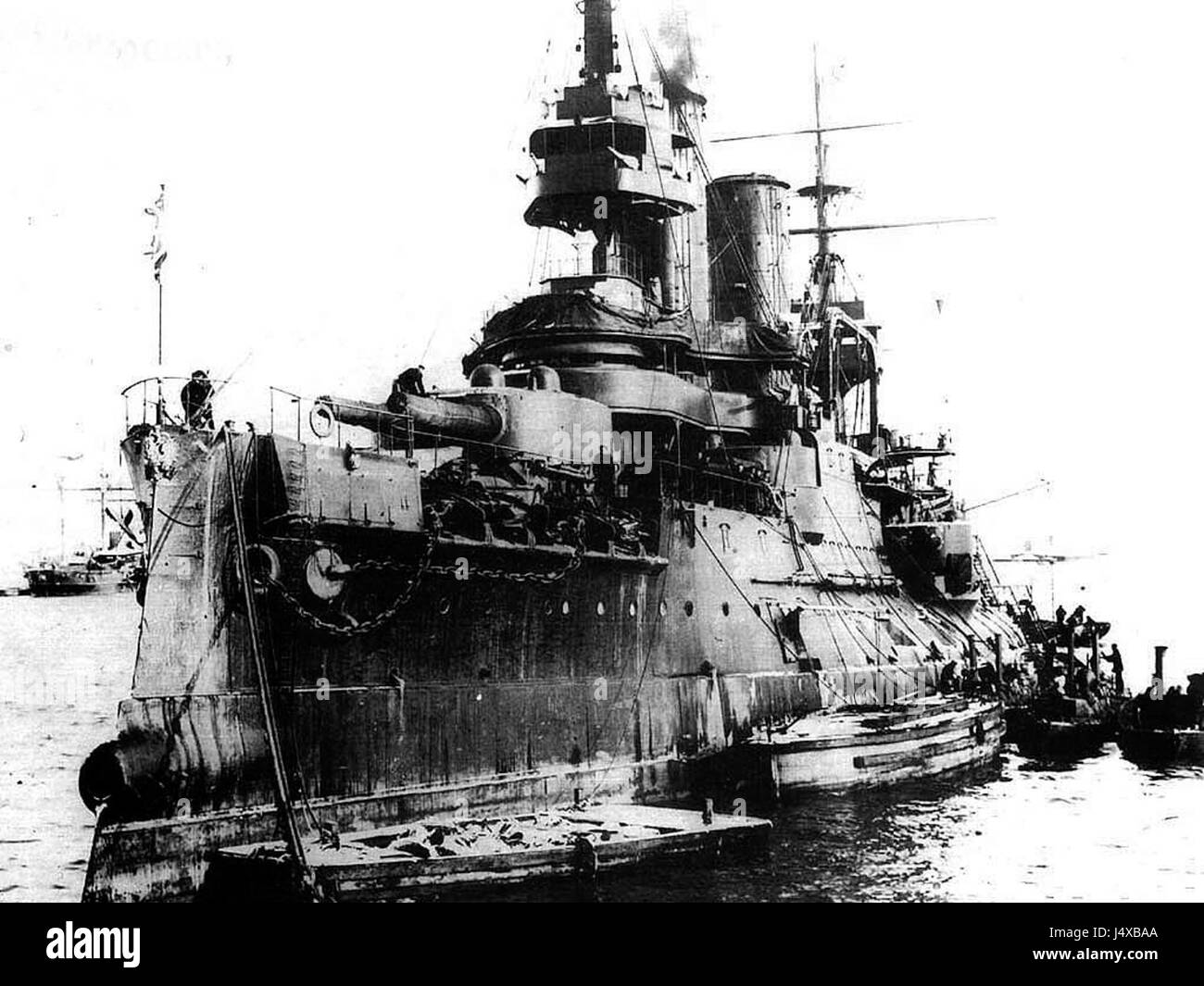 The title refers to the Tsesarevich, a Russian battleship, which played a significant role ...