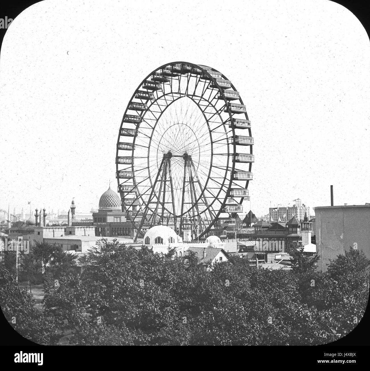 World's Columbian Exposition Ferris Wheel, Chicago, United States, 1893 ...