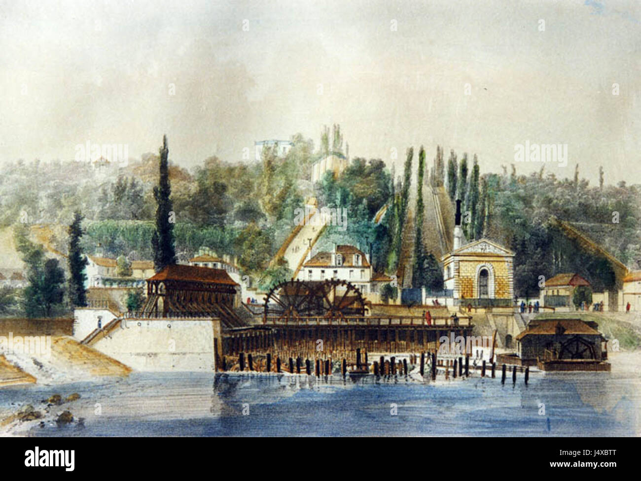 The WP Maschine von Marly, designed in 1830, was a machine built to ...