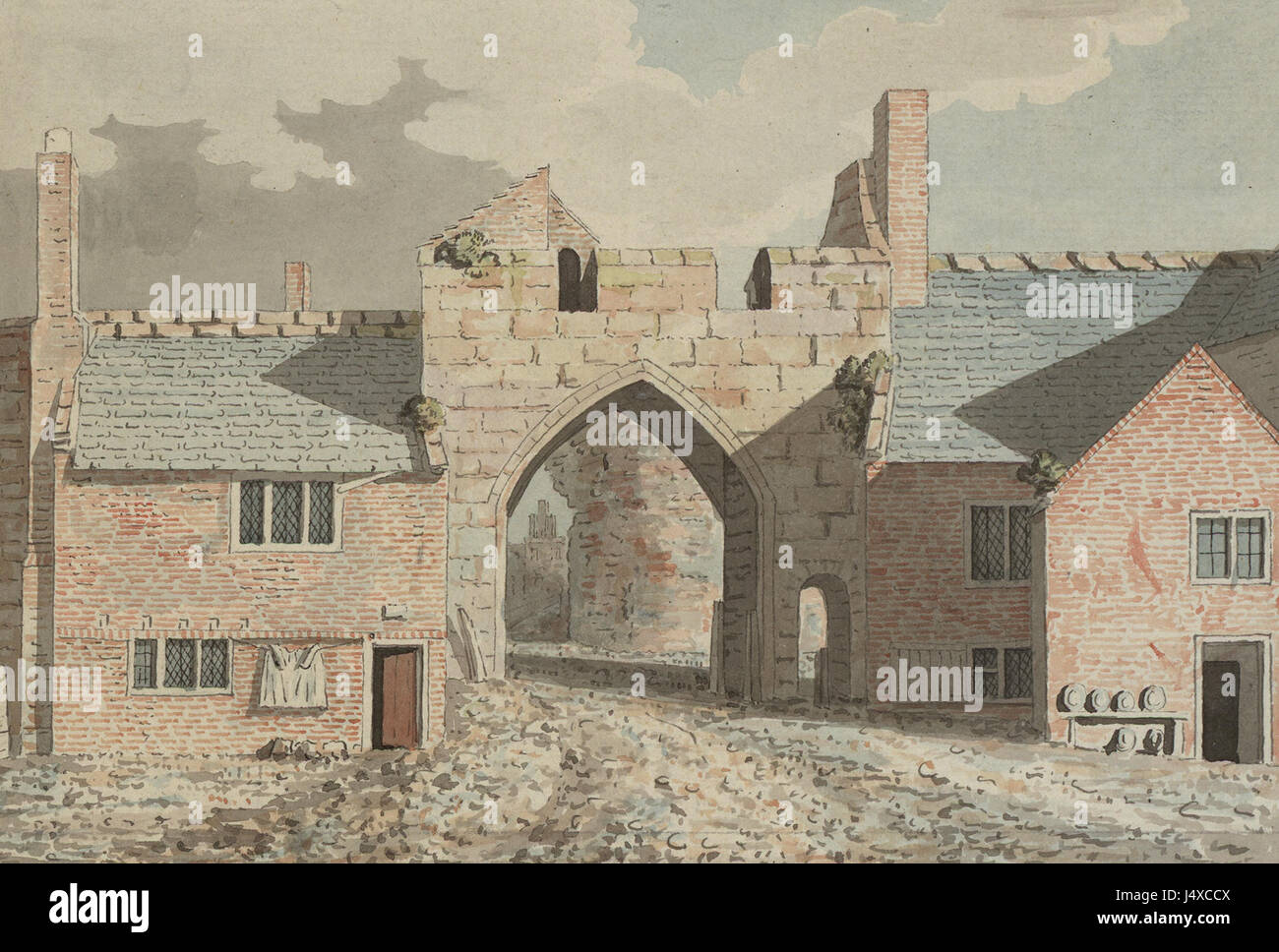 Historical chester city walls hi-res stock photography and images - Alamy