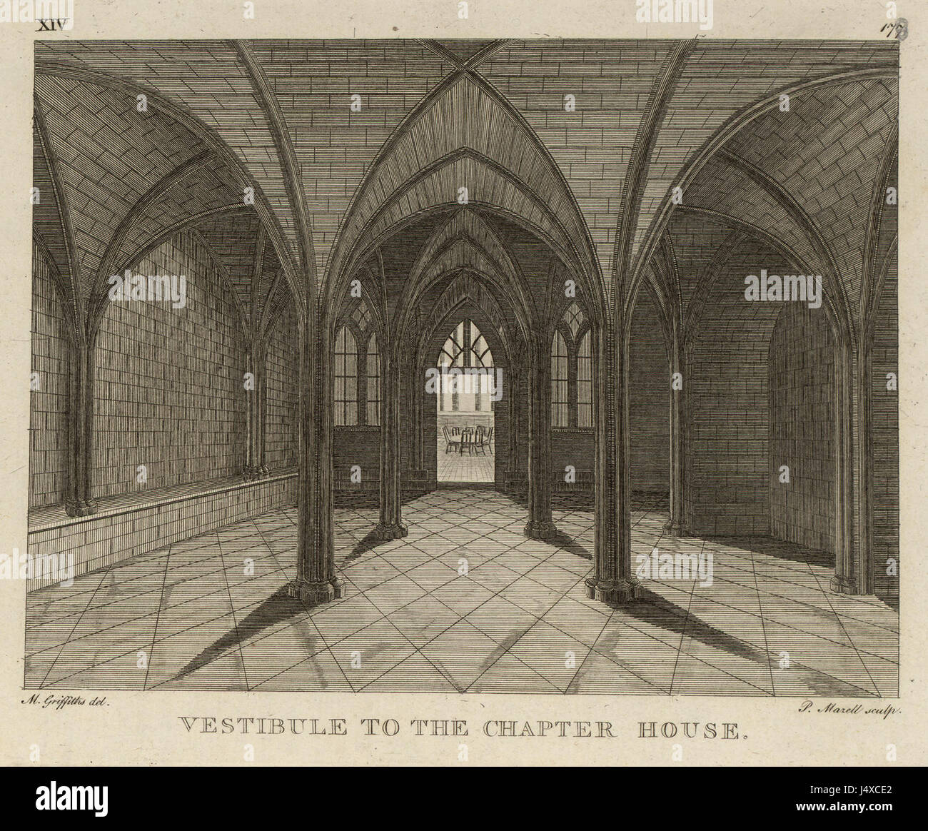 The vestibule to the Chapter House in Chester is part of the Chester ...