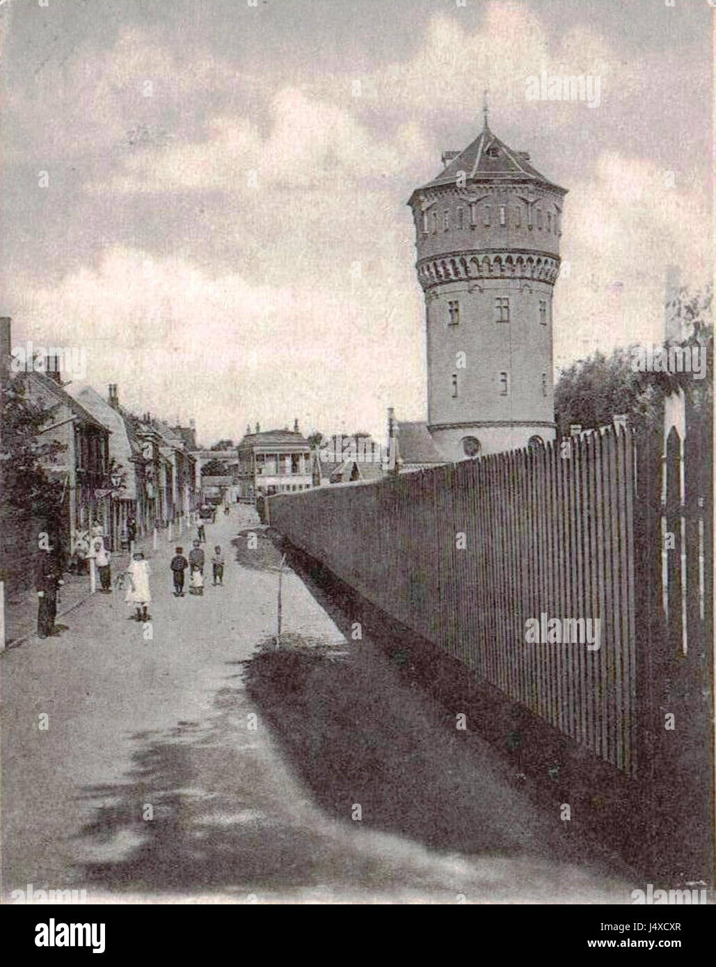 The Watertoren in Gorinchem, Netherlands, is an iconic water tower ...