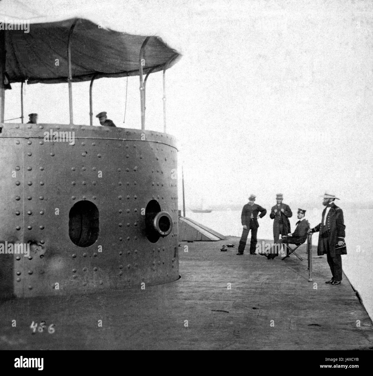 The USS Monitor was an ironclad warship used during the American Civil ...