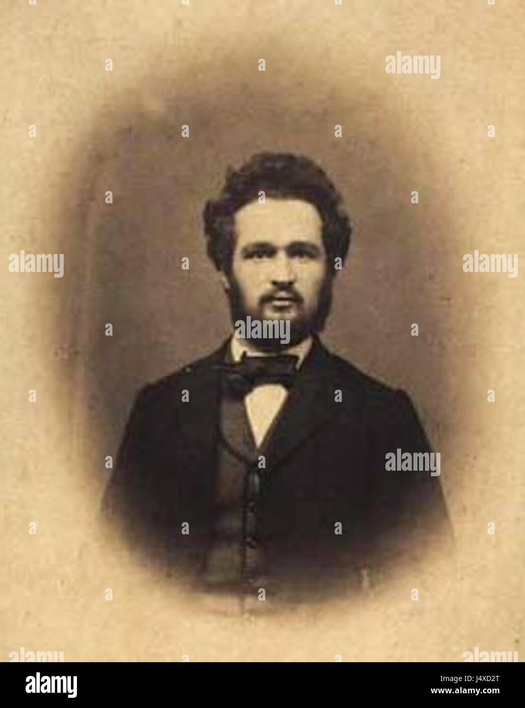 This portrait of Theodor Philipsen, created by T. Hammerom, captures ...