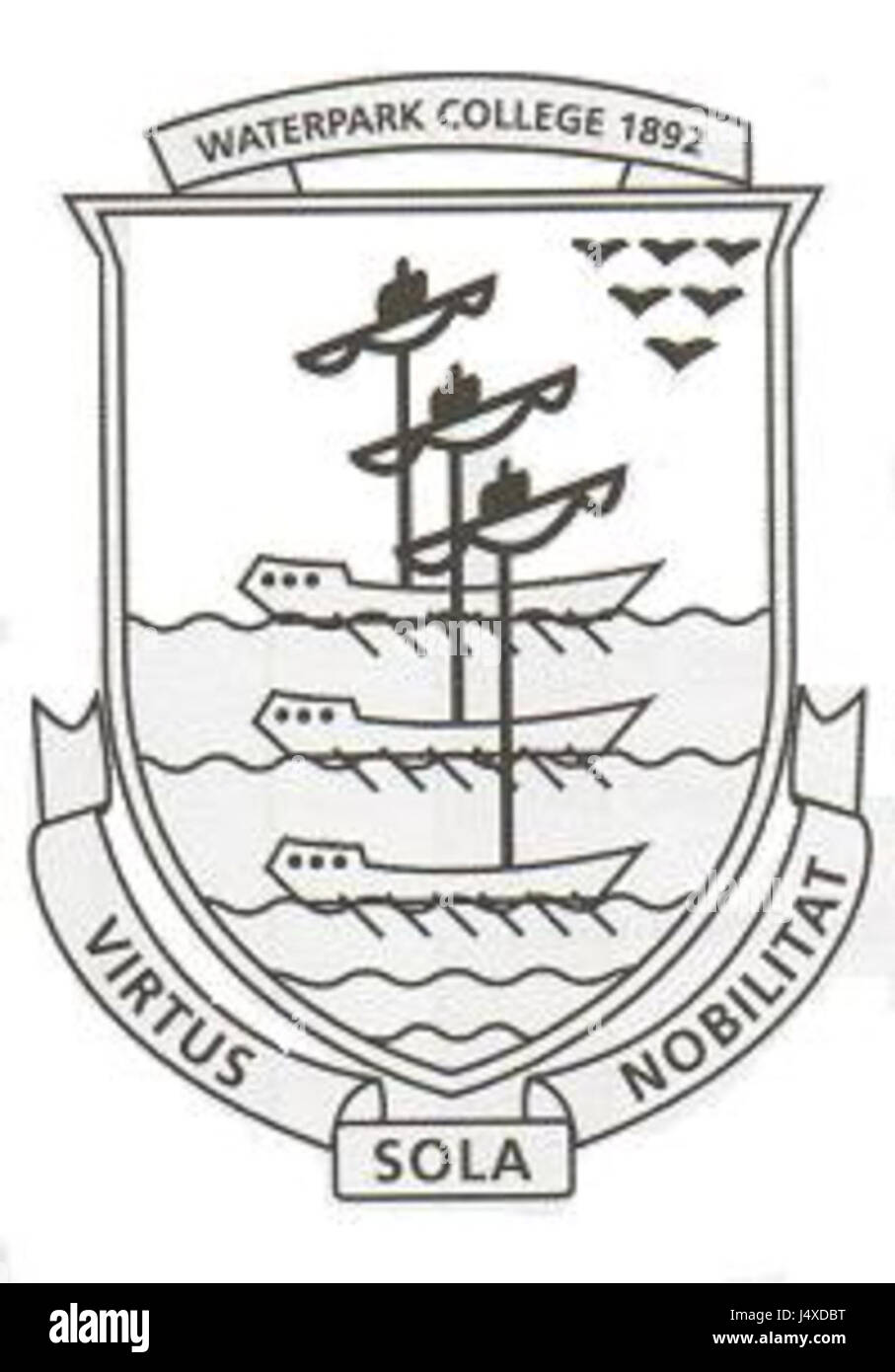 The official crest of Waterpark College symbolizes the institution's ...