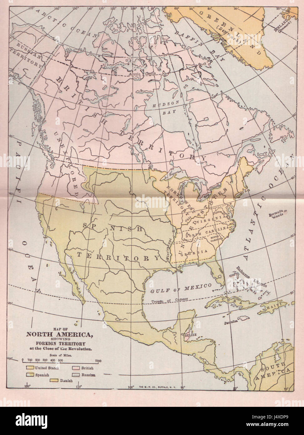 Revolutionary war map 1783 hi-res stock photography and images - Alamy