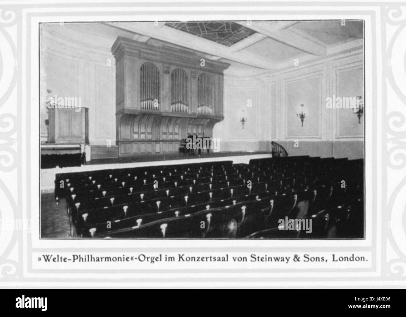Welte organ steinway london Stock Photo - Alamy