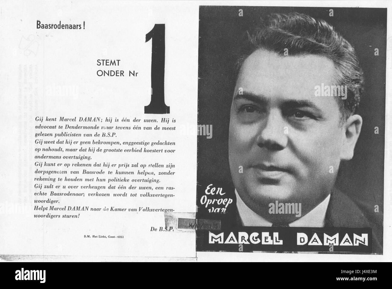 'Verkiezingen 1954' refers to the general elections held in 1954 in the ...