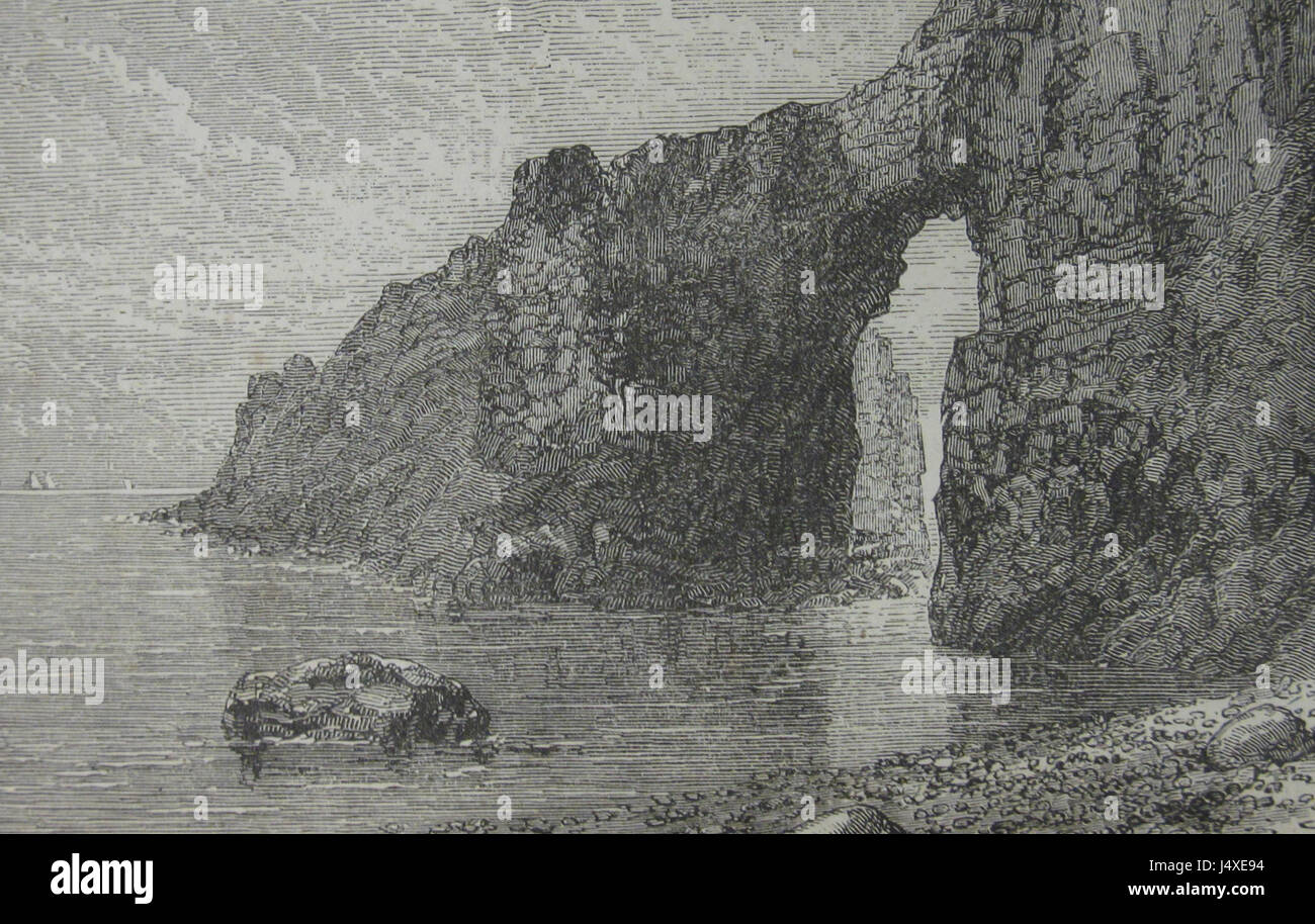 This 1882 guide provides an illustrated history of the Channel Islands ...