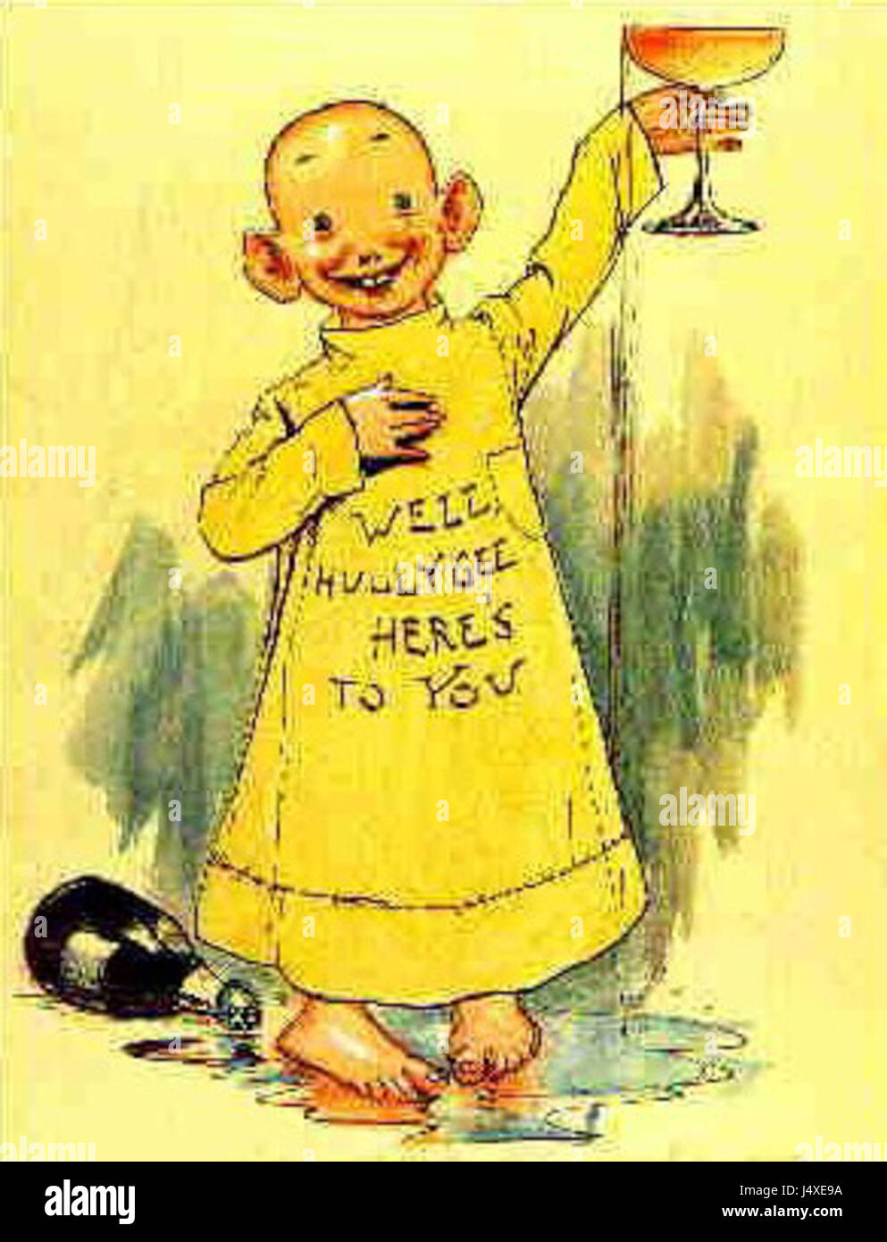 'Yellow Kid' is a character from early American comic strips, created ...