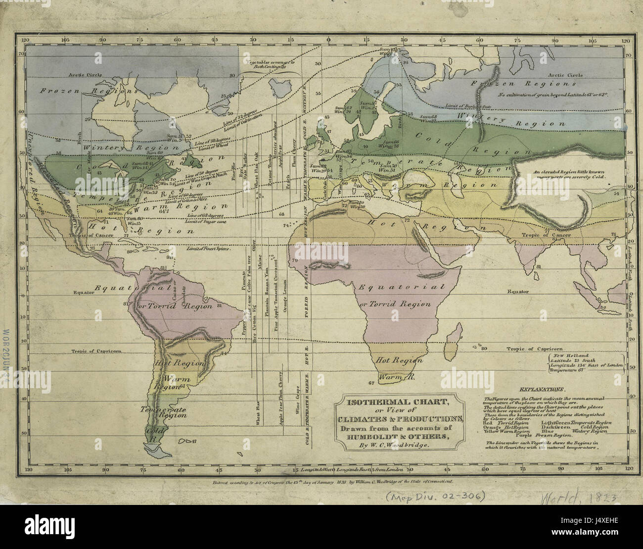 Isothermal map hi-res stock photography and images - Alamy