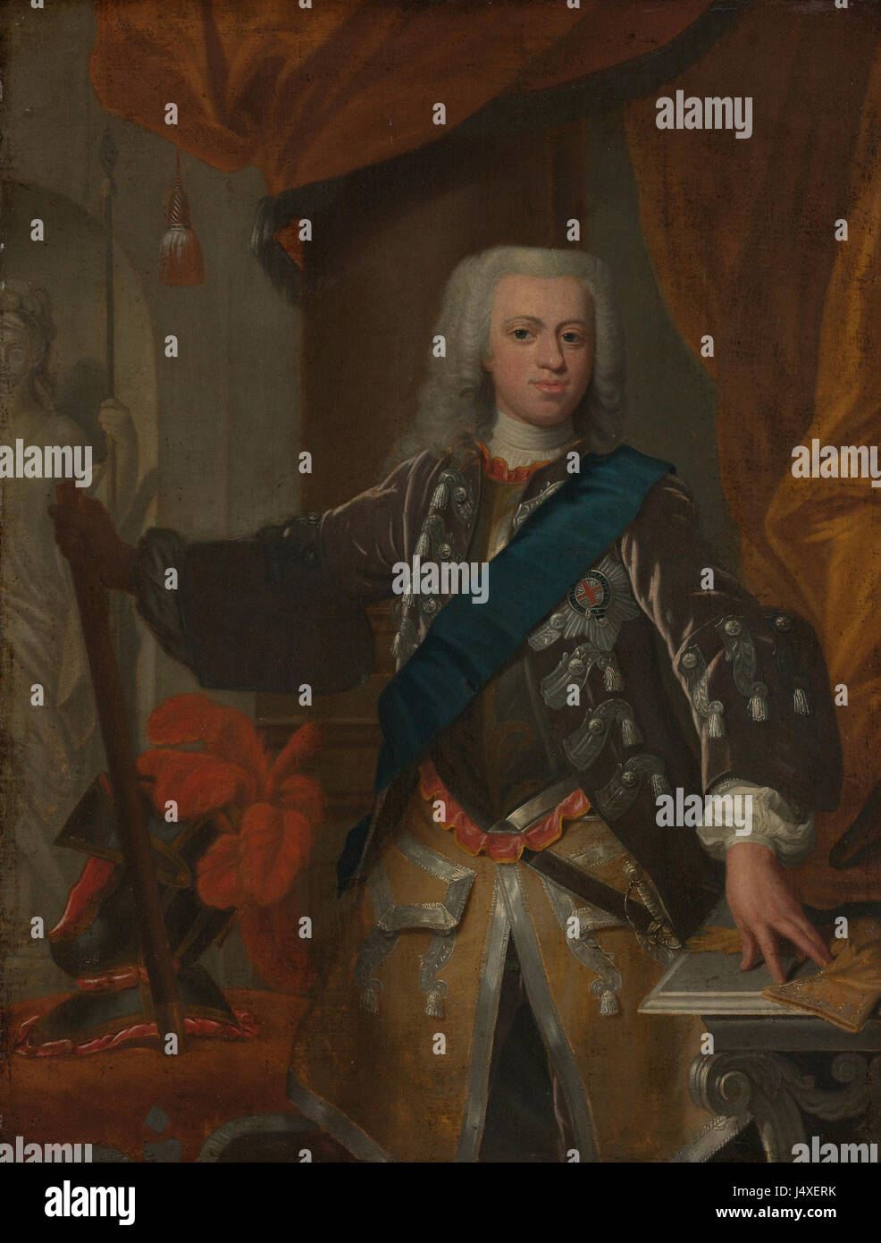 Willem IV (1711 51), prins van Oranje Rijksmuseum SK A 2377 Stock Photo ...