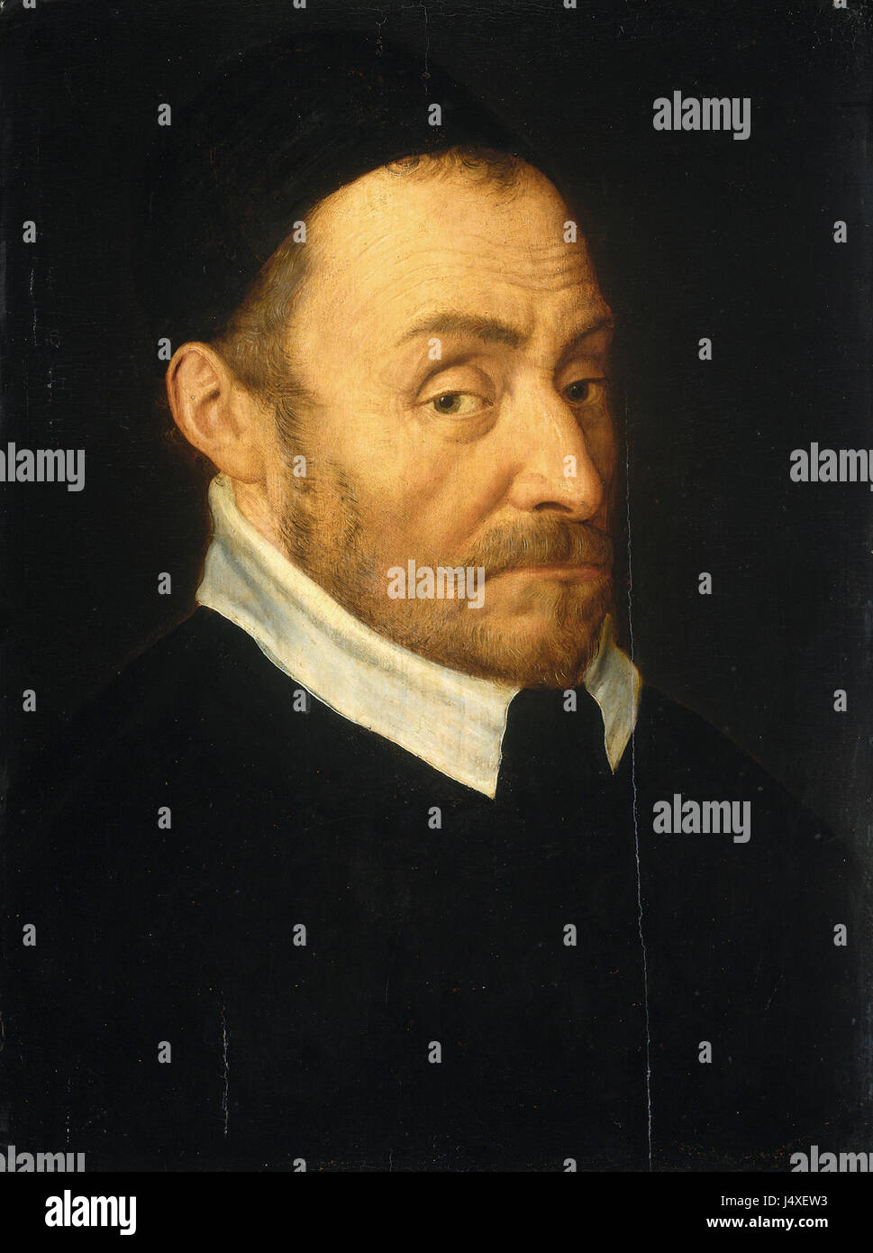 This portrait depicts Willem I of Orange (1533-1584), known as William ...