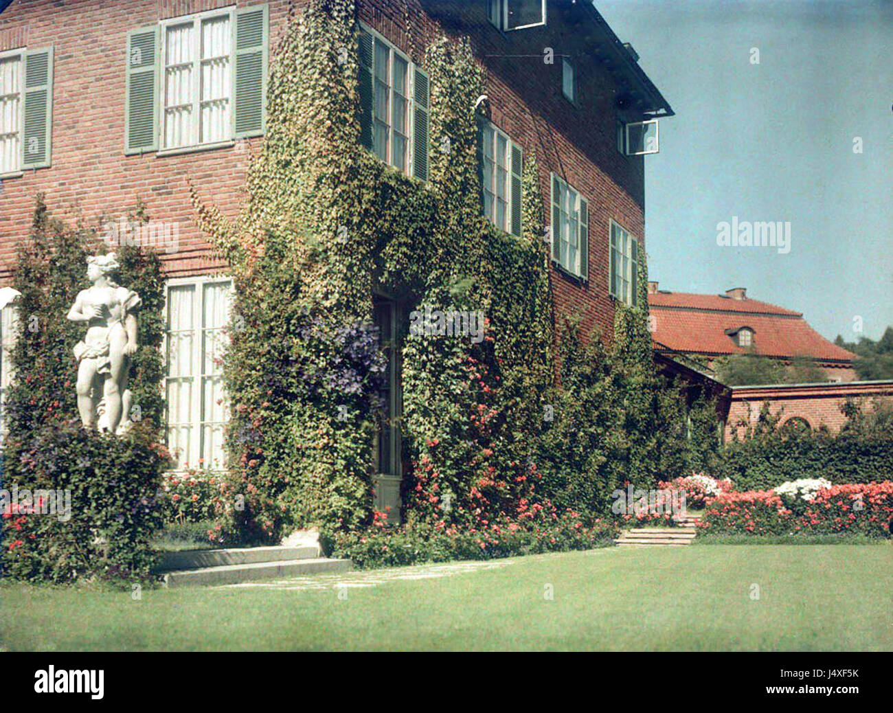 This image features the Villa Bonnier, an architectural masterpiece ...