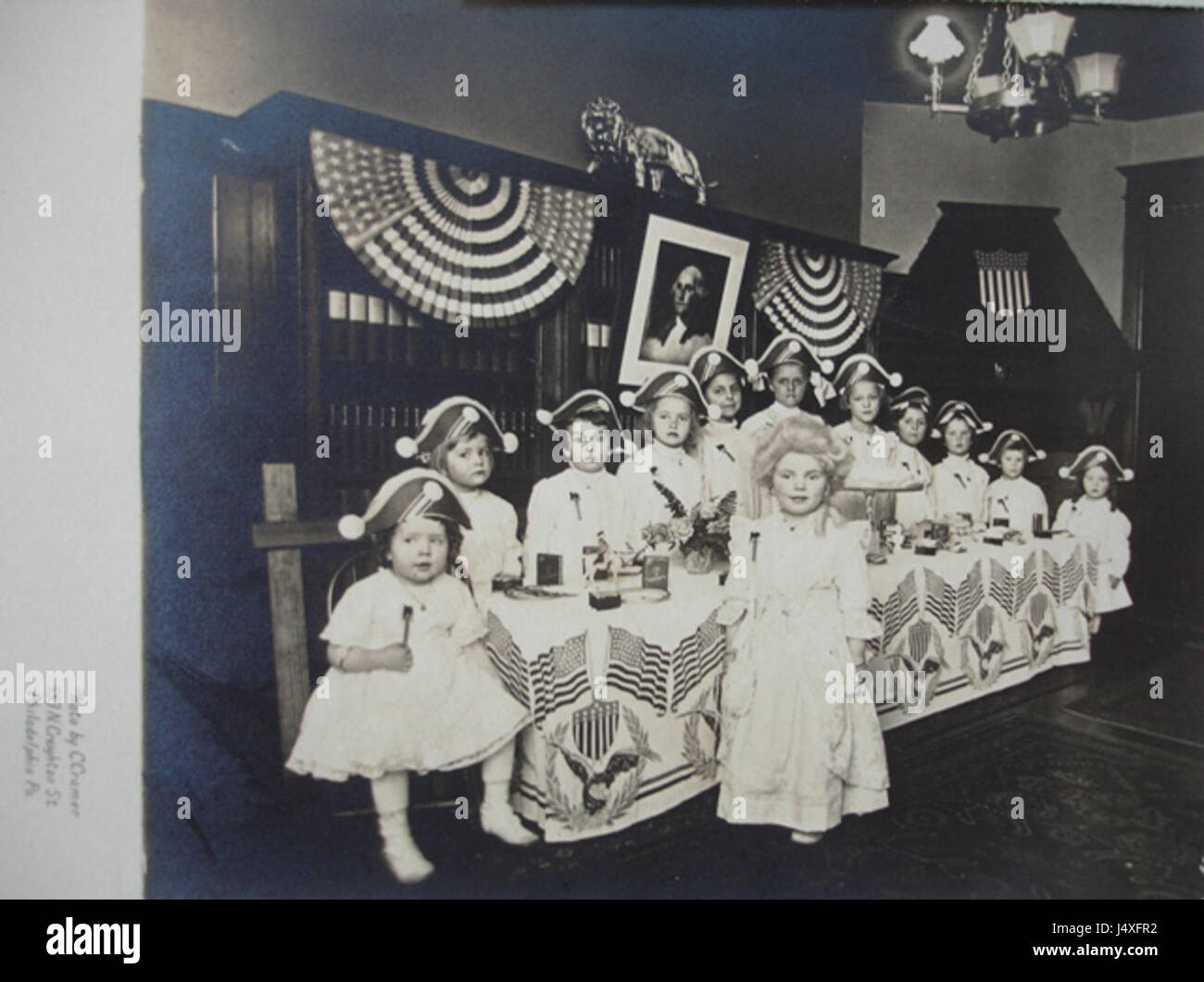 Themed birthday party US ca 1910 1915 3 Stock Photo - Alamy