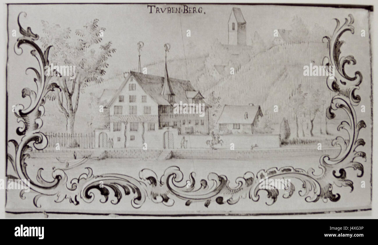 Traubenberg Kachel, a type of traditional German ceramic tile used for ...