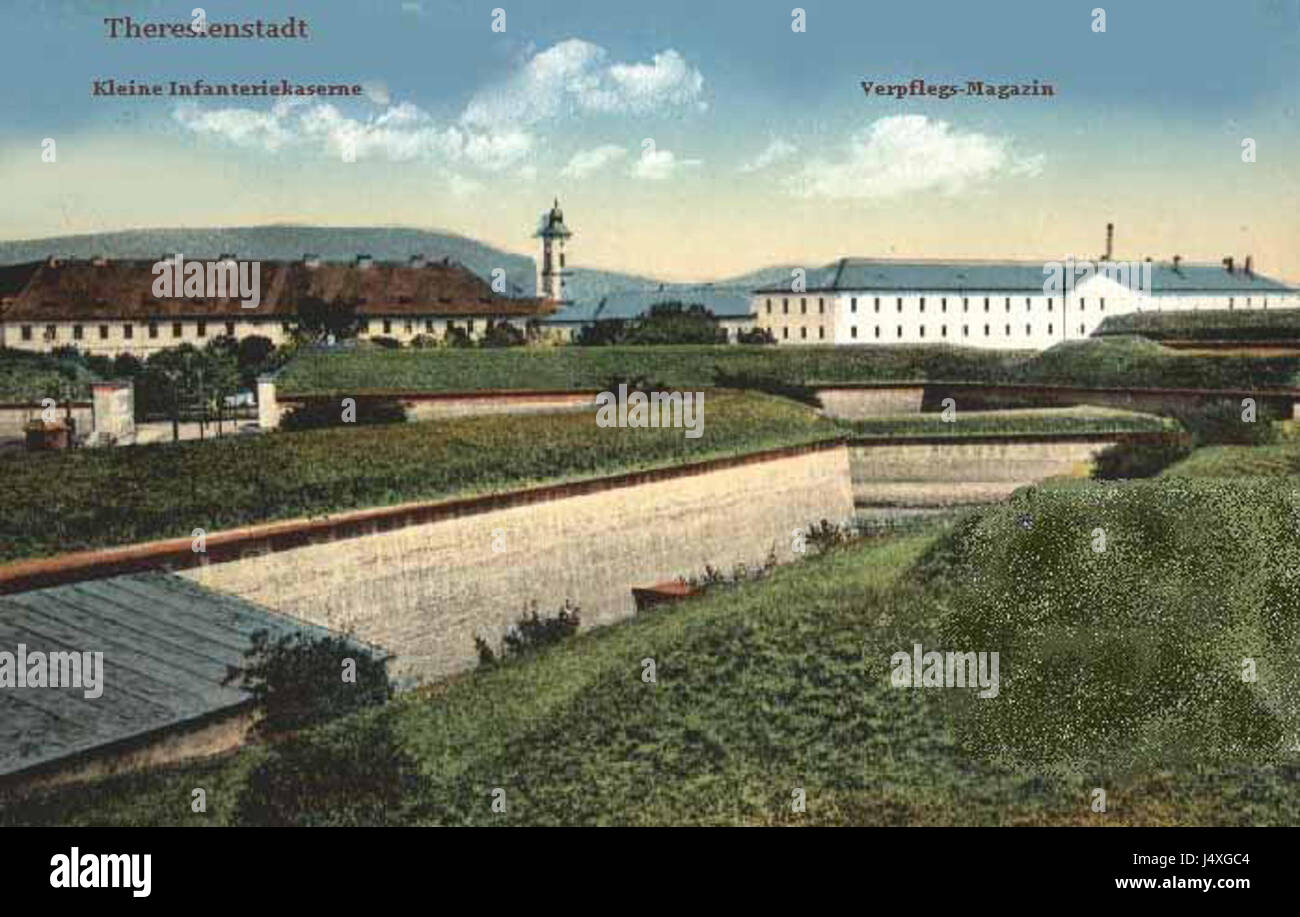 Theresienstadt Kl. Infantry Kaserne was a military barracks used during ...