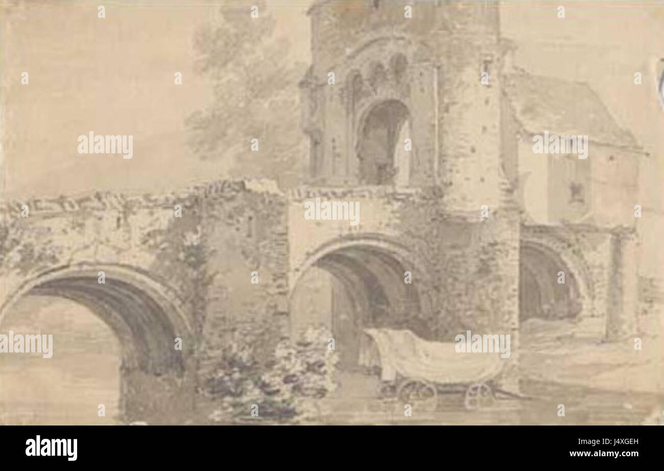 Monnow river bridge hi-res stock photography and images - Alamy