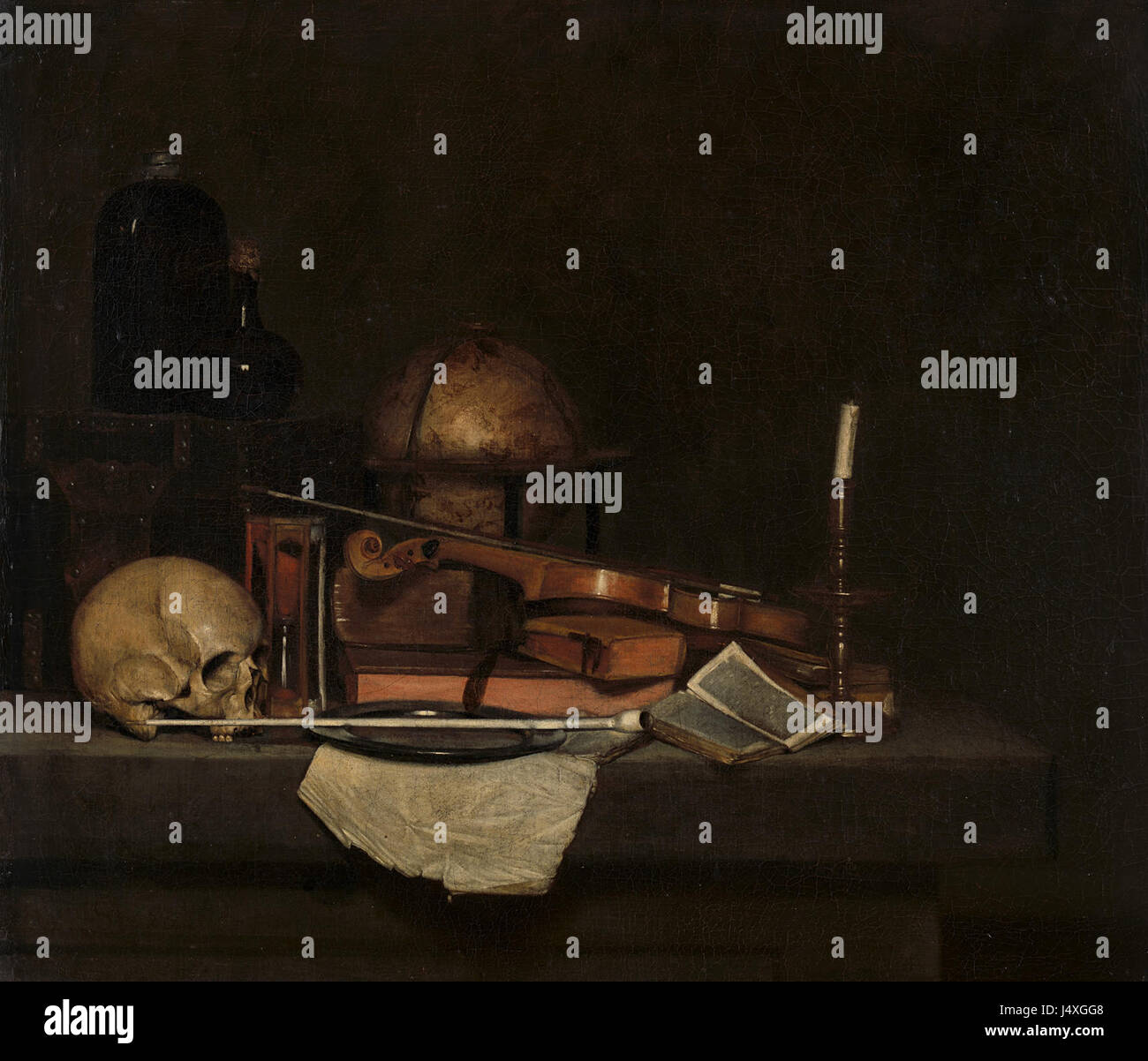 'Vanitas Stilleven' is a Dutch still life painting housed in the ...