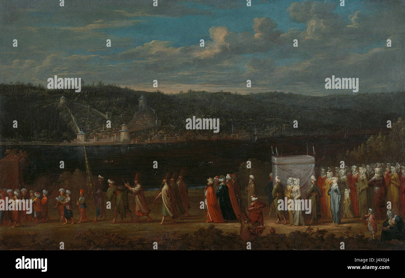 'Turkse bruiloft' translates to 'Turkish wedding.' This painting ...