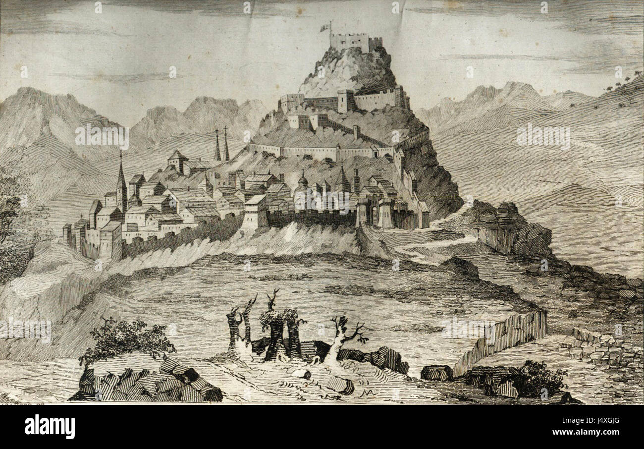 Map of morella hi-res stock photography and images - Alamy