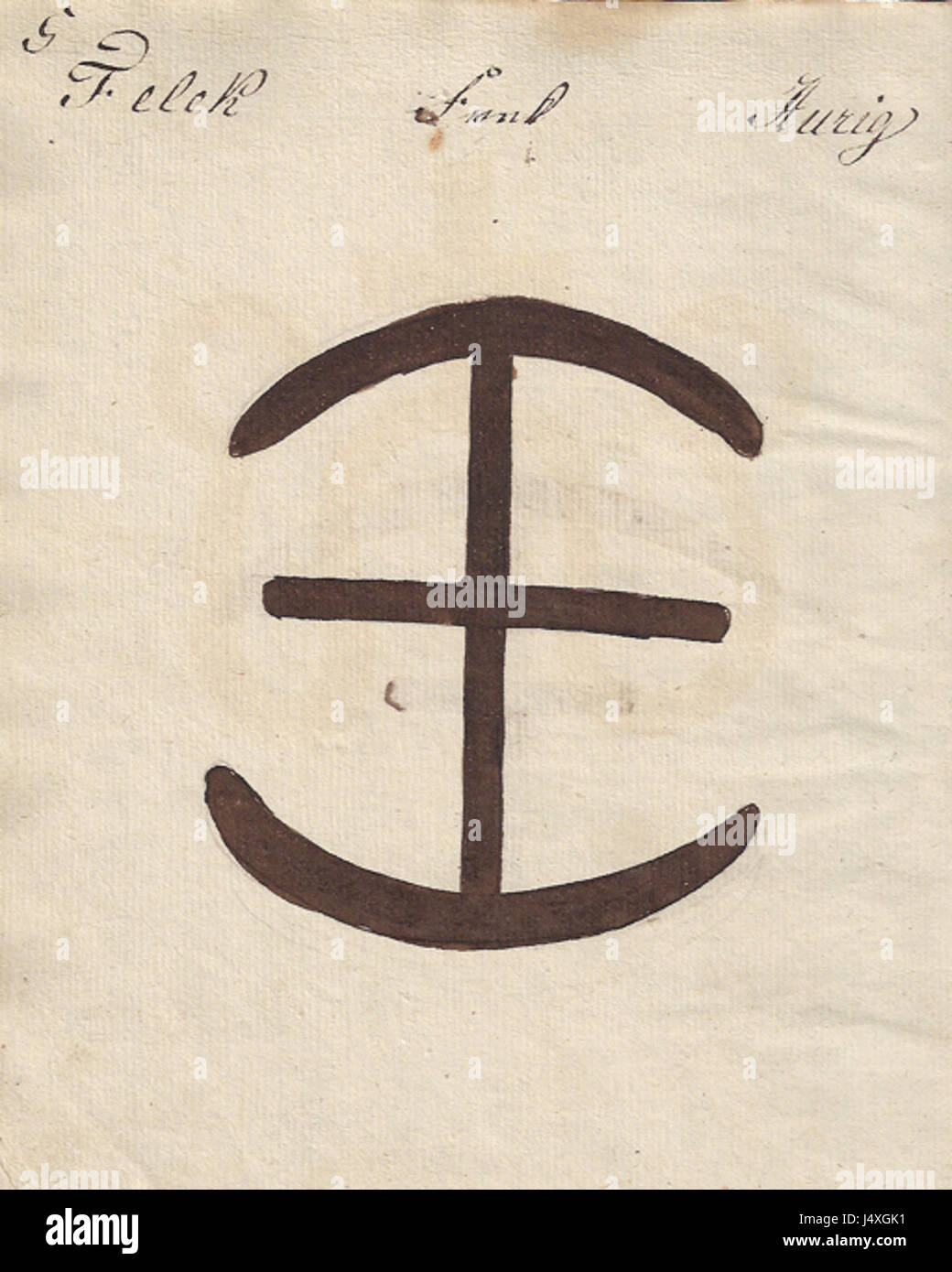 Viehbrandzeichen refers to a type of cattle branding mark used in ...