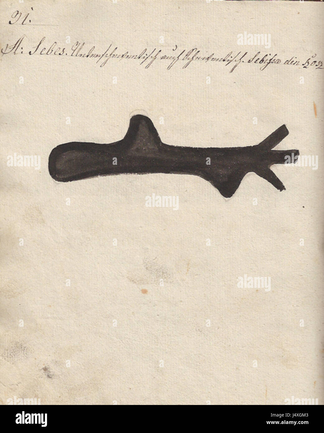 An image of the cattle brand marks from Unterschewisch, showing ...