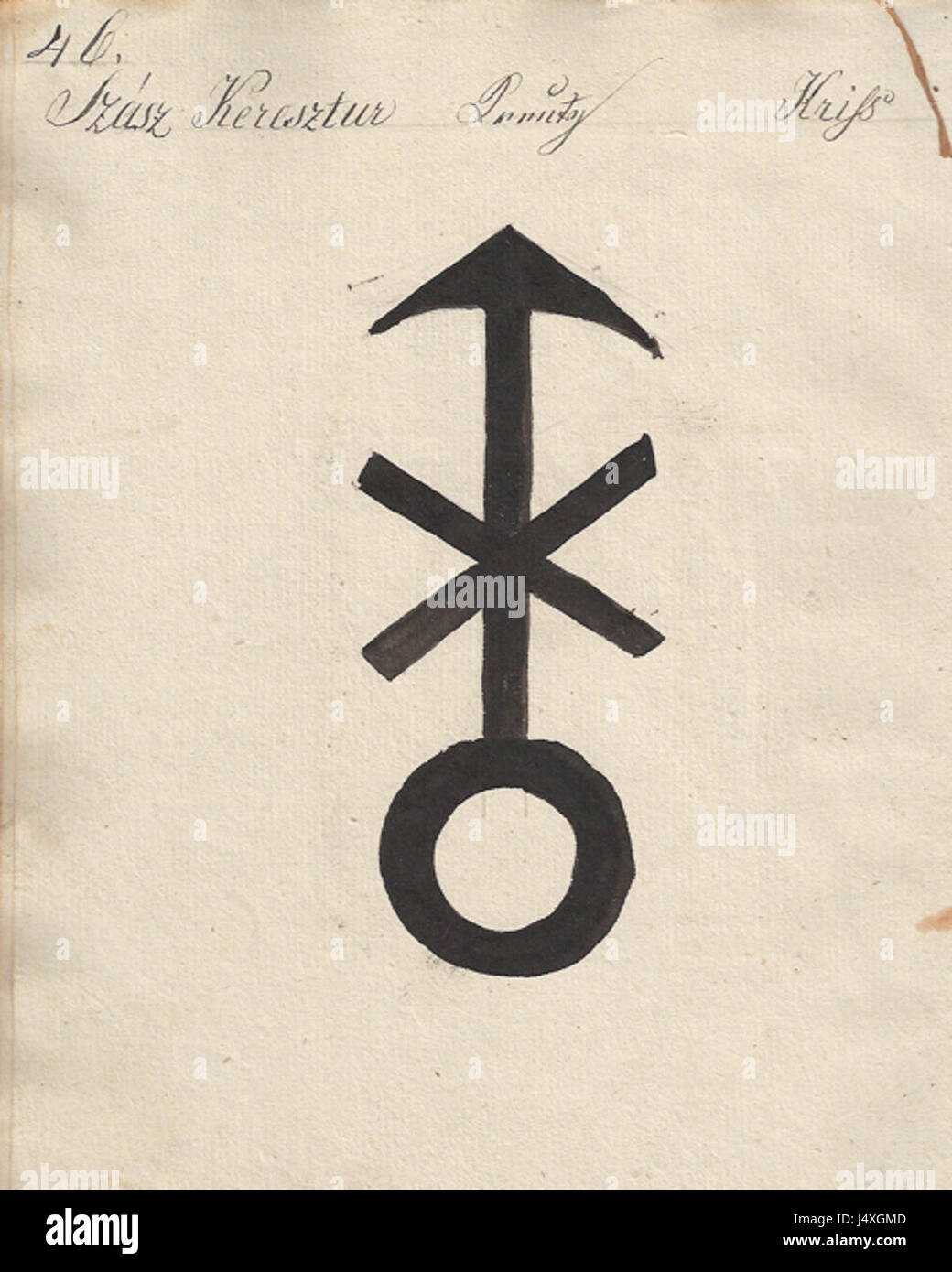 ‘Viehbrandzeichen’ refers to a cattle brand, often used to mark ...