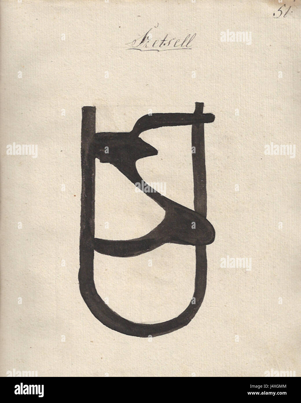 Viehbrandzeichen, or cattle brand marks, are symbols used to identify ...