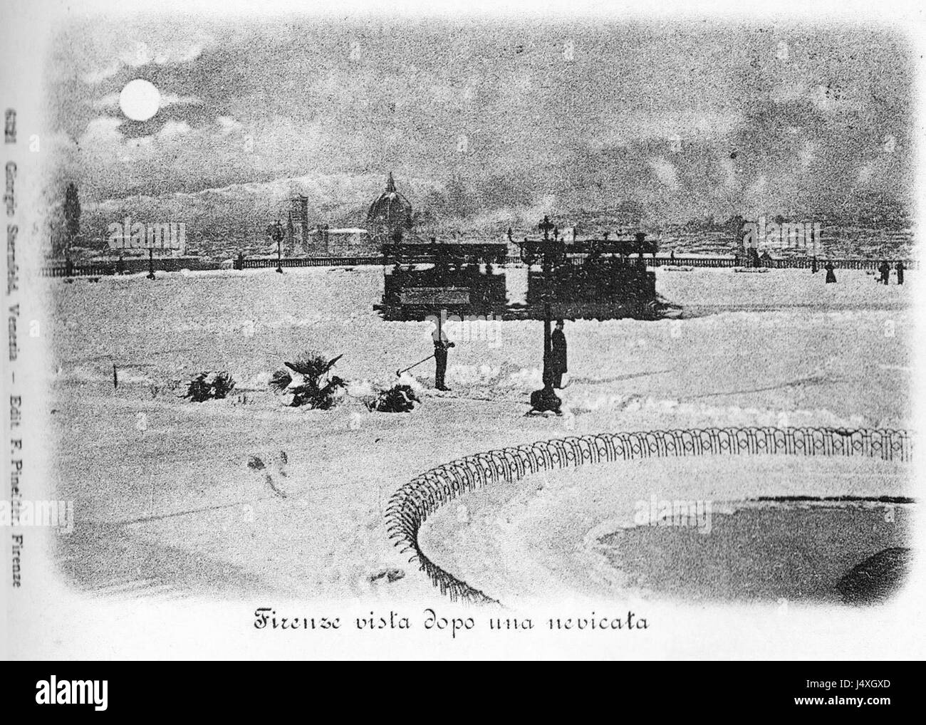 Landscapes views towns countryside Black and White Stock Photos ...