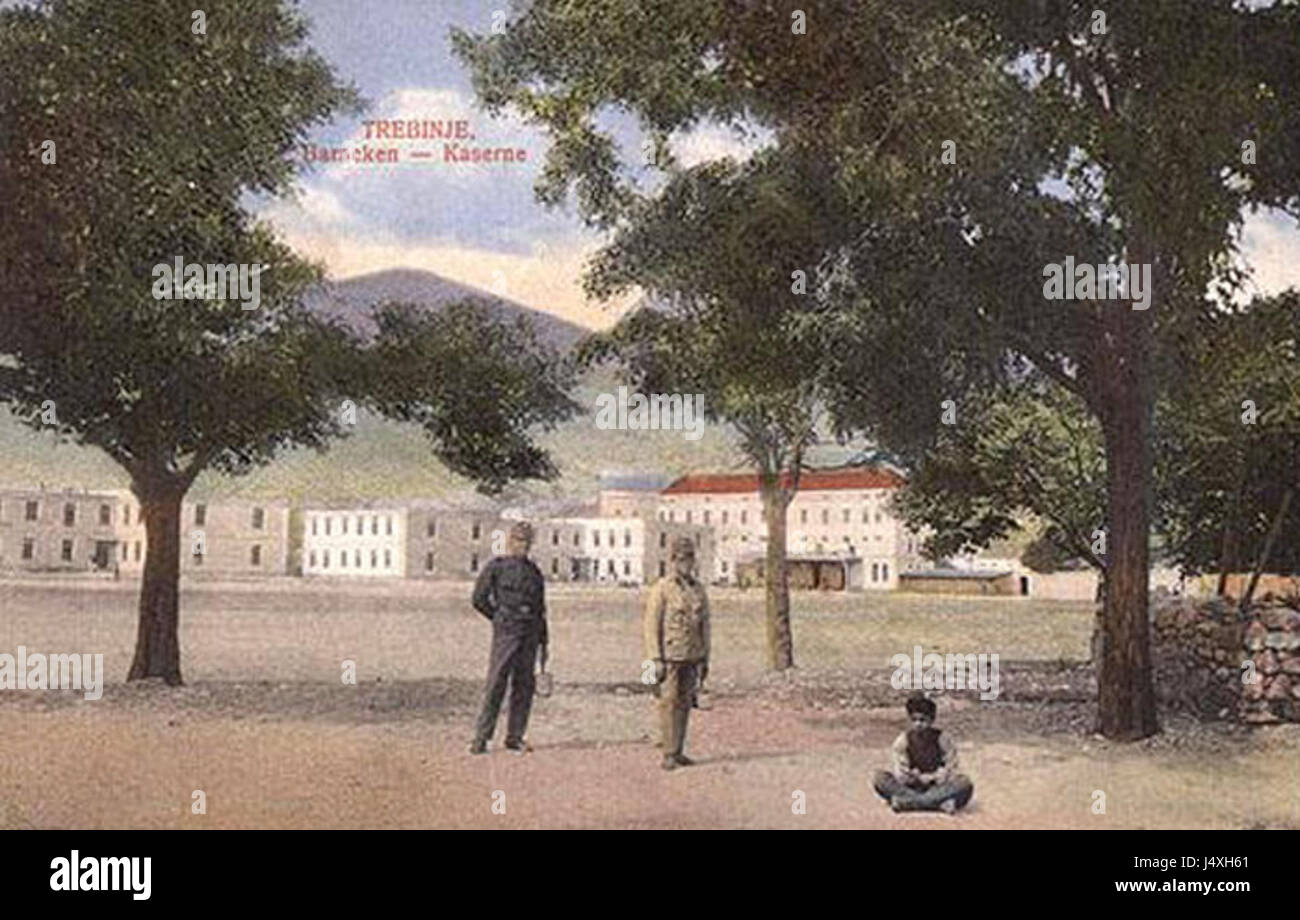 Trebinje Baracken Kaserne Stock Photo - Alamy